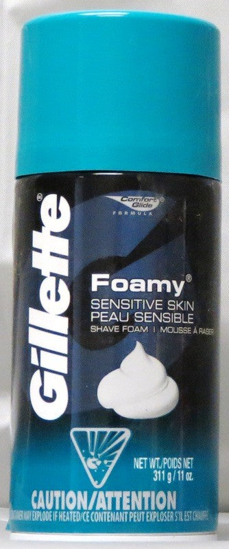 GILLETTE FOAMY SENSITIVE SKIN 311 G – MSAA GROUP INC